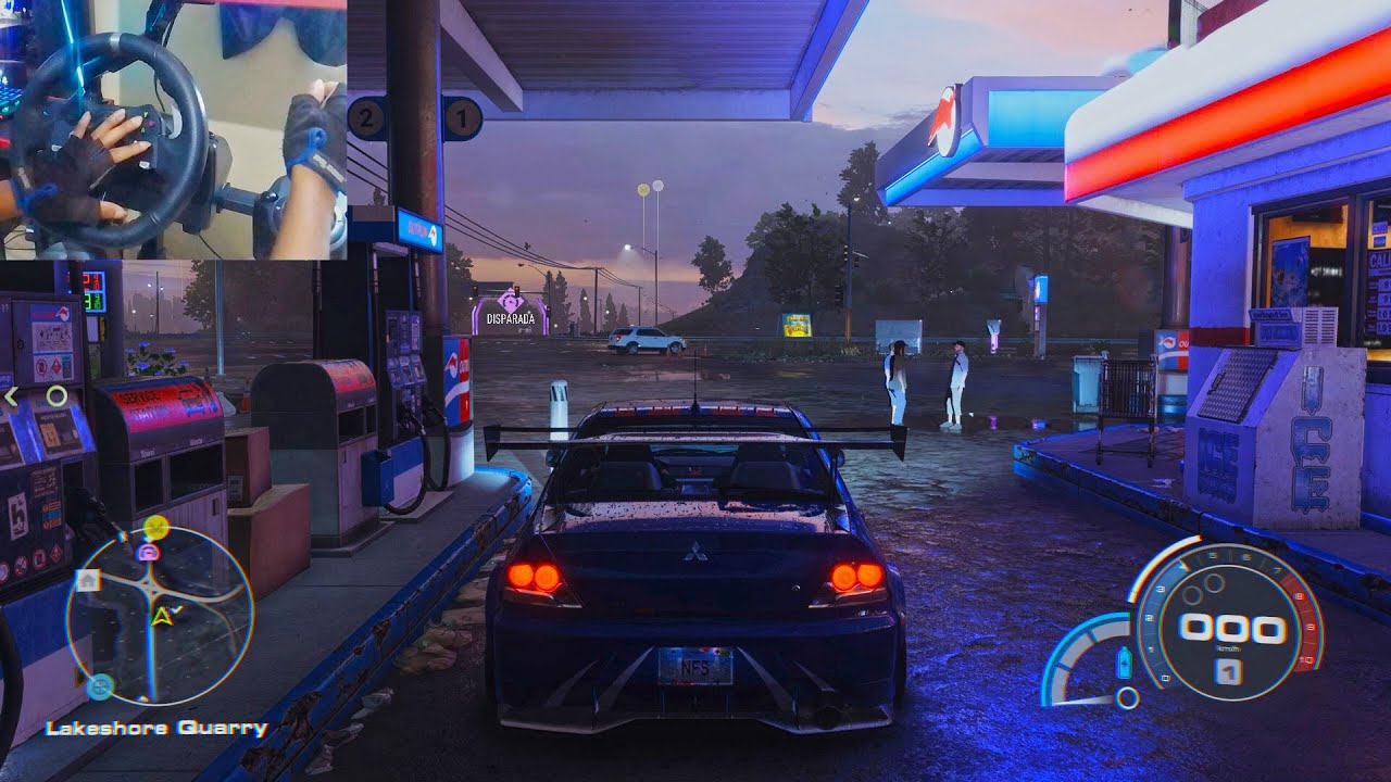 NFS UNBOUND I LANCER EVO NFS MW I GAMEPLAY COM LOGITECH G920 - YouTube