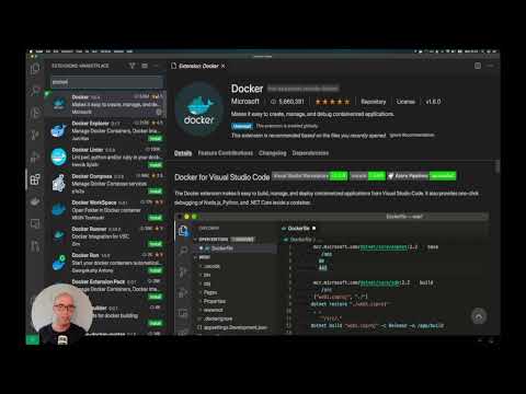 010 - LAB Install VS Code Docker Extension - YouTube