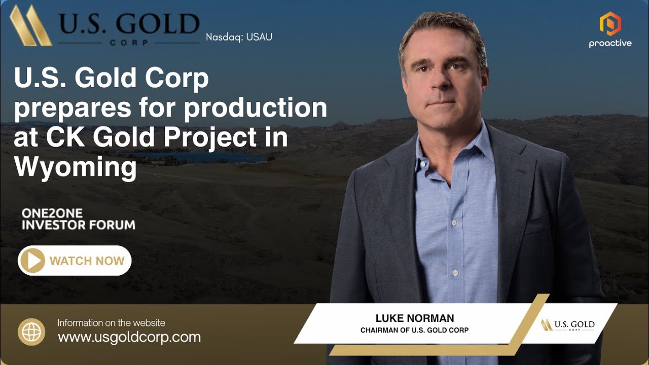 U.S Gold Corp prepares for production at CK Gold Project in Wyoming ...