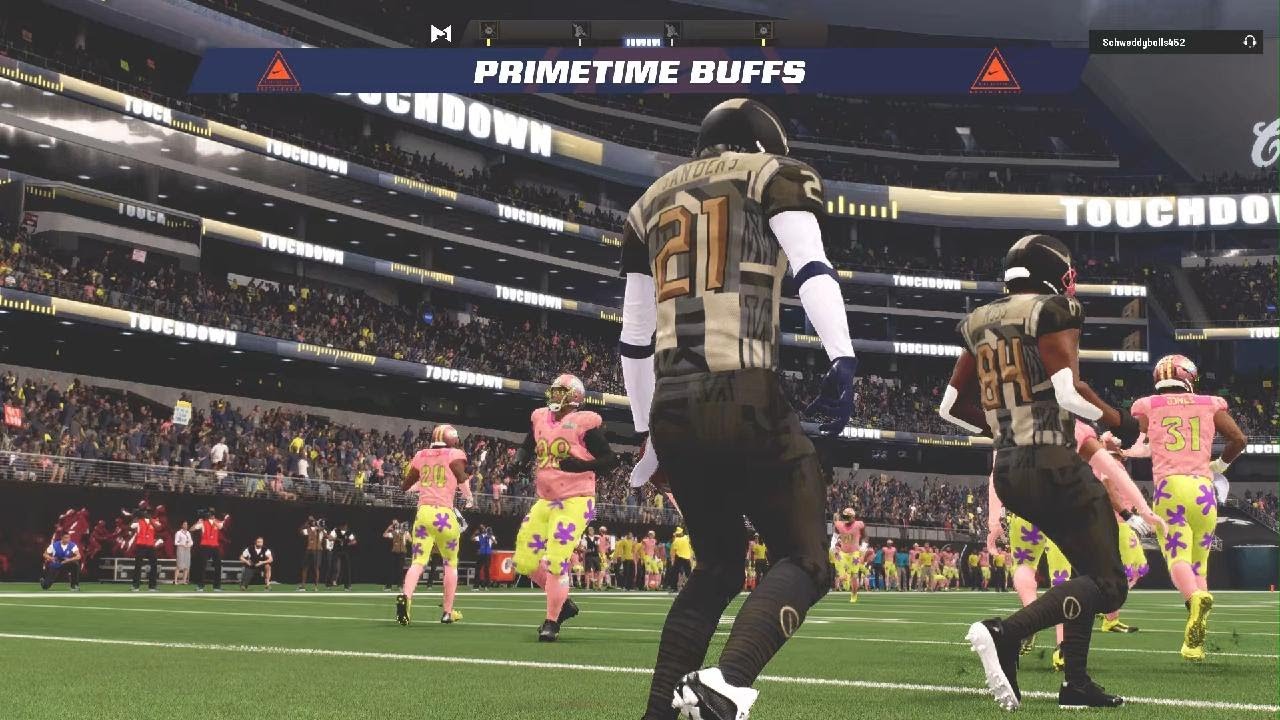 Primetime Sanders RPO TD fake spikes a real spike animation lol in ...