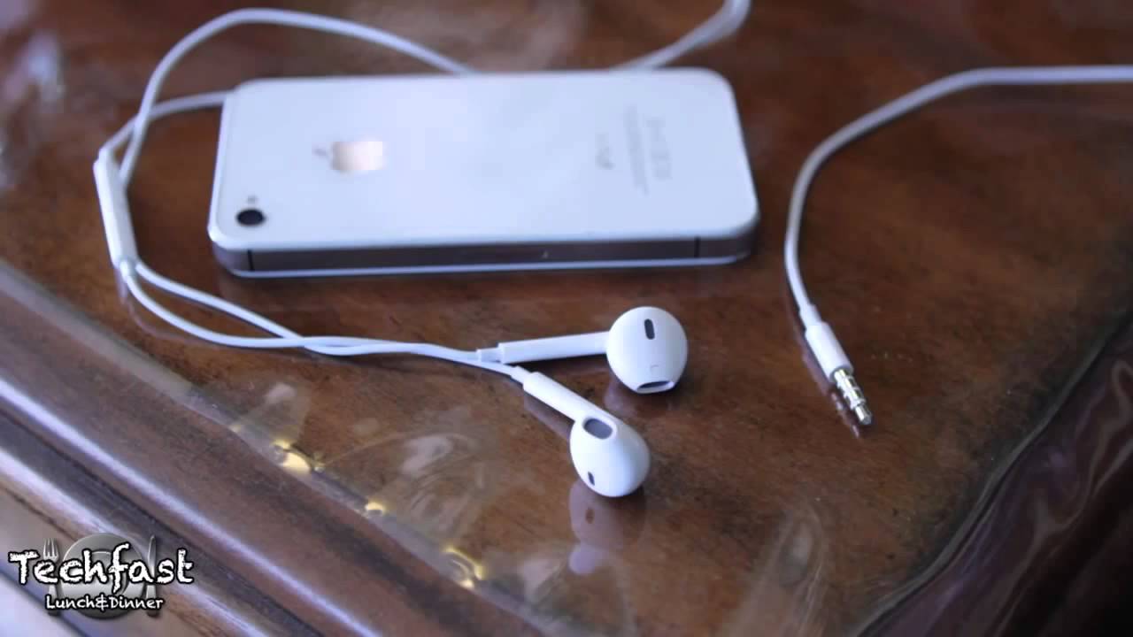EarPods for iPhone 5 Unboxing Review - YouTube