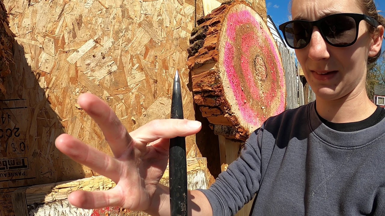 Fun Throws with Cold Steel Torpedo - YouTube