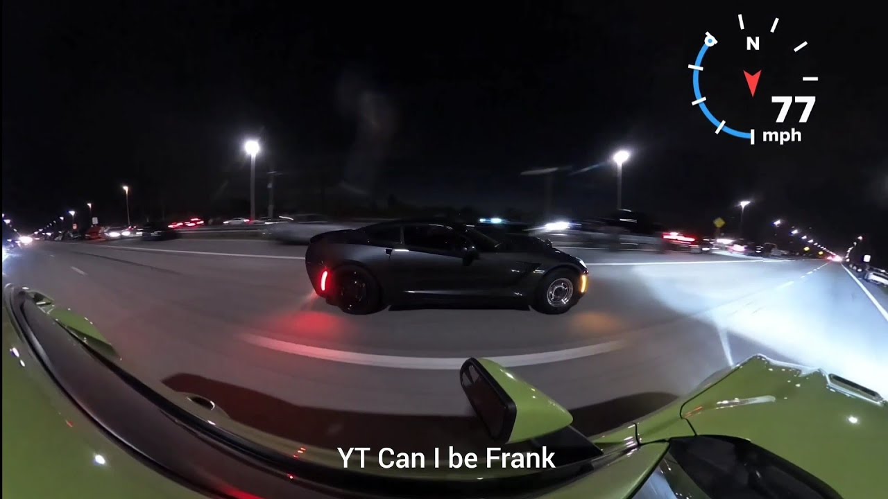 C7 FBO Hi-Ram Auto vs 10 Speed Mustang Comp Cams FBO E85 - YouTube