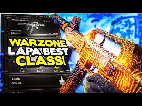 the NEW LAPA smg CLASS SETUP is OVERPOWERED in Warzone | How to Unlock ...