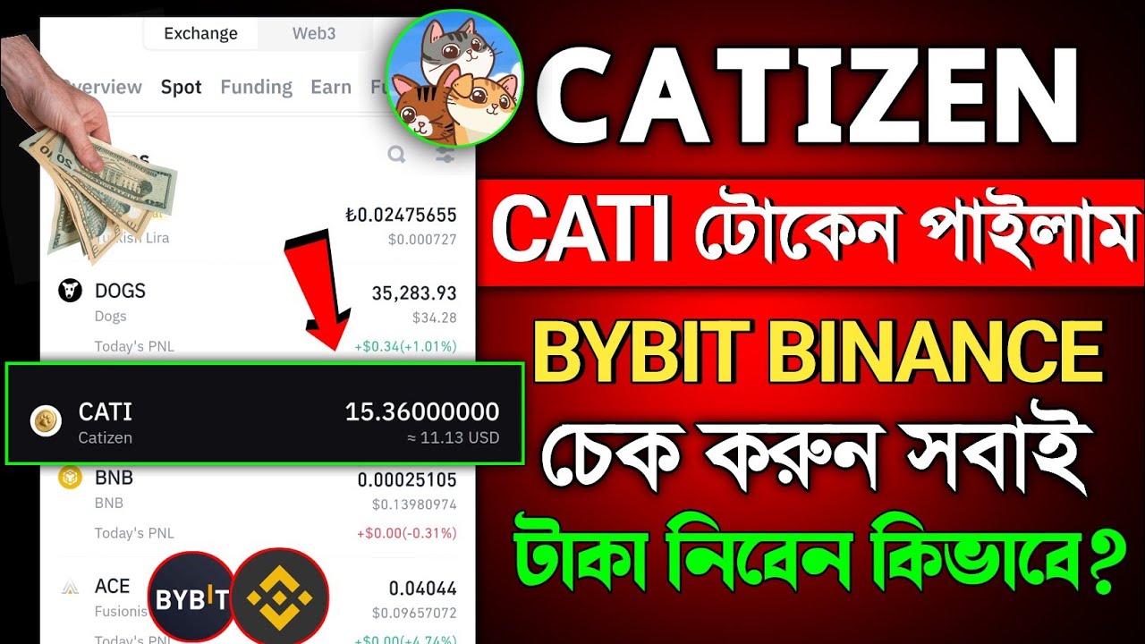 Catizen Cati Token চলে আসছে চেক করুন || Cati Token Price | Cati Token ...