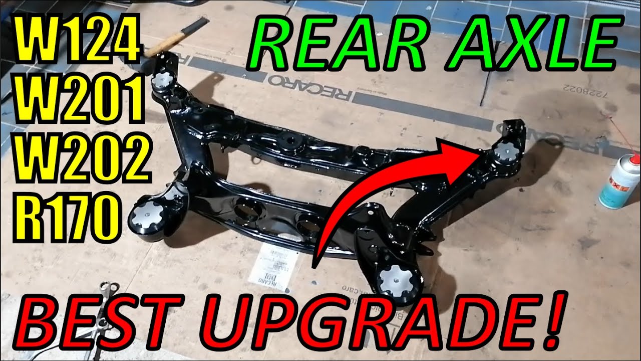 The Ultimate Mercedes W202 Rear Axle Upgrade: Motorsport Axle Frame ...