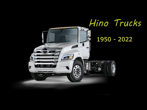Evolution Of Hino Trucks 1950 - 2022