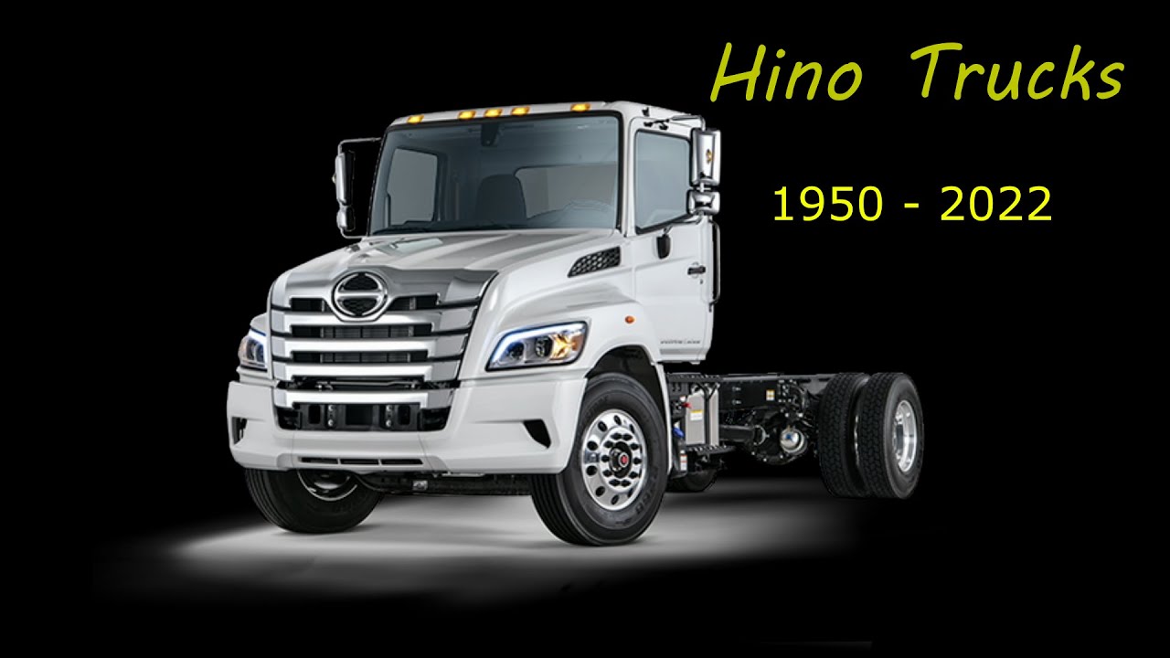 Evolution Of Hino Trucks 1950 - 2022 - YouTube