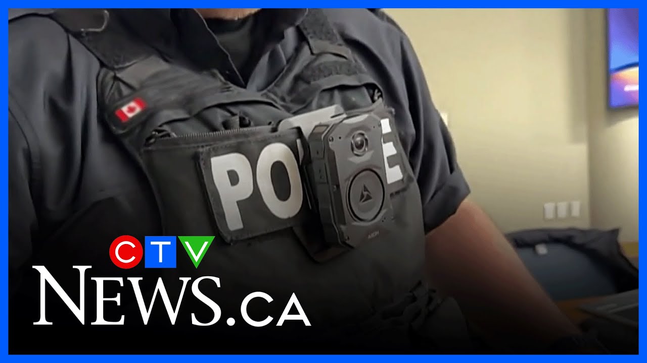 Nipissing West OPP detachment deploy body-worn cameras - YouTube