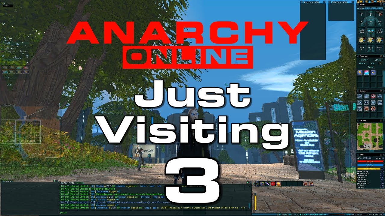 Anarchy Online - Just Visiting -3 - YouTube