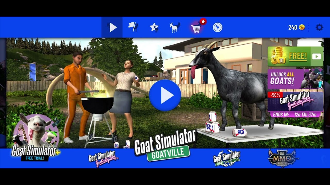How I got McGoat from goat simulator guide - YouTube