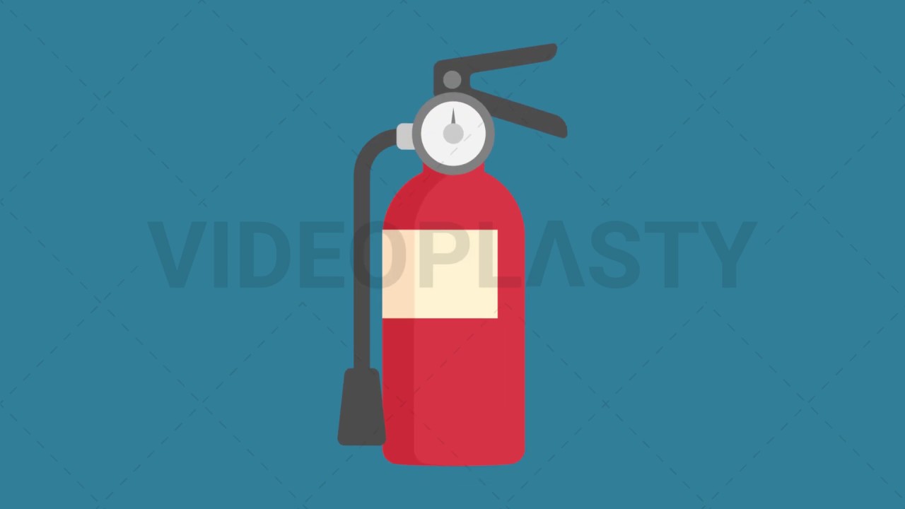 Fire Extinguisher Icon Animation [MOV & GIF] - YouTube