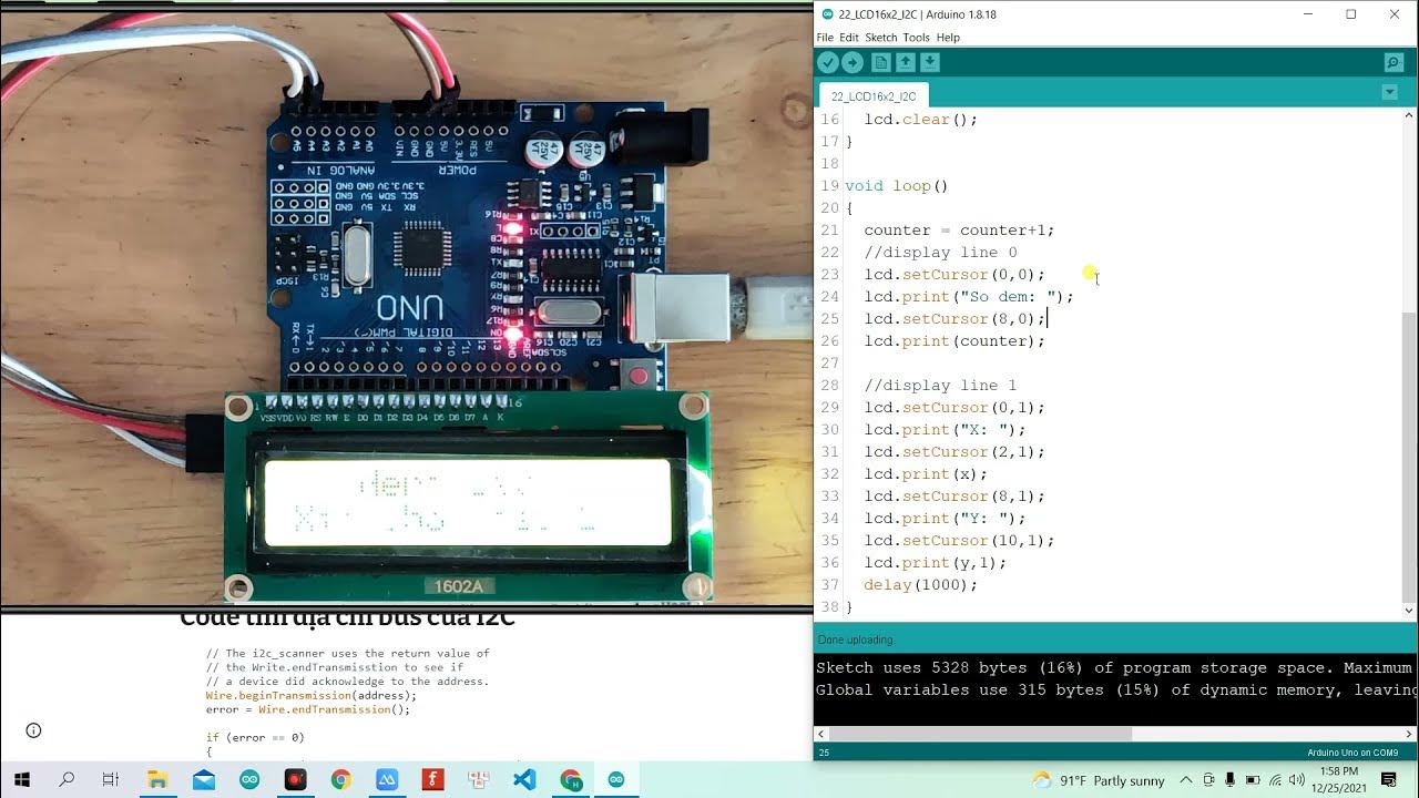 The Basic Starter Arduino UNO #22. Hiển thị LCD - YouTube