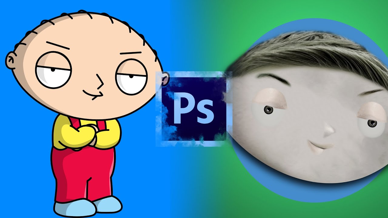 Stewie Griffin in real life | Photoshop edit (Family Guy) - YouTube