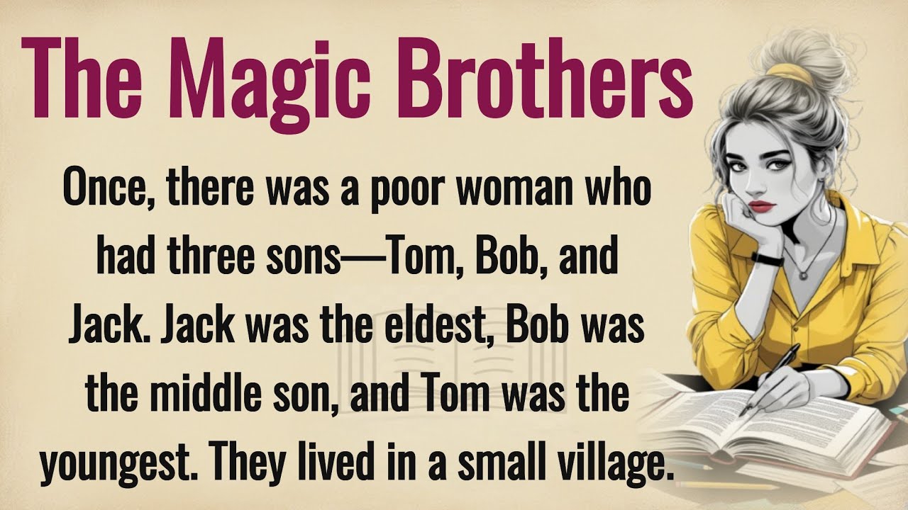The Magic Brothers | English Story | Graded Reader | Learn English ...