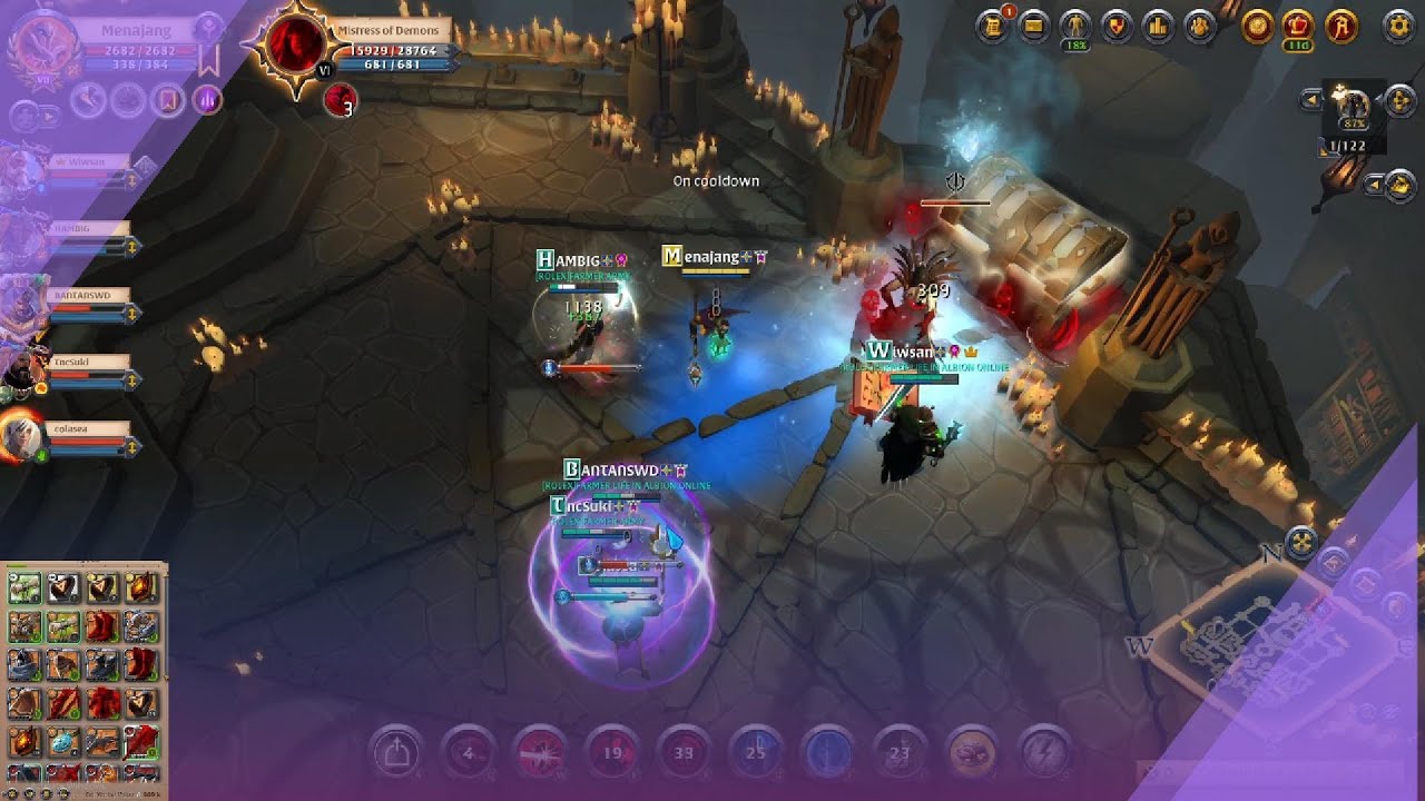 albion online static boss แดง เก็บเฟรม+เงิน มันๆ# - YouTube