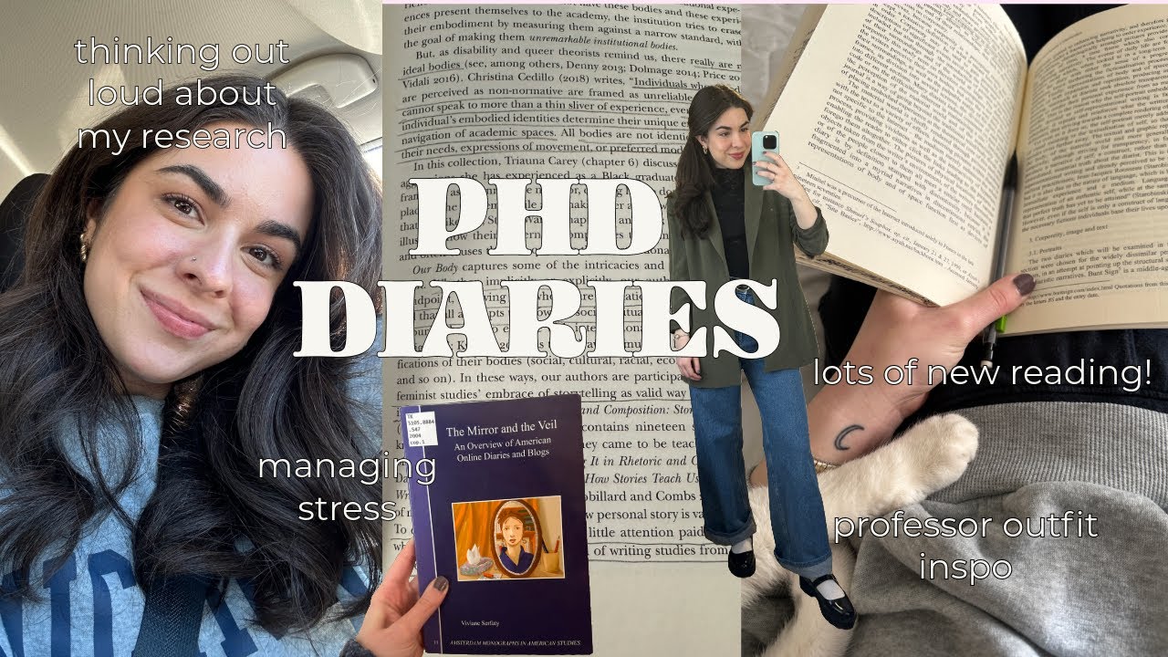 PHD STUDENT WEEK IN MY LIFE VLOG: research brain dumps + balancing ...