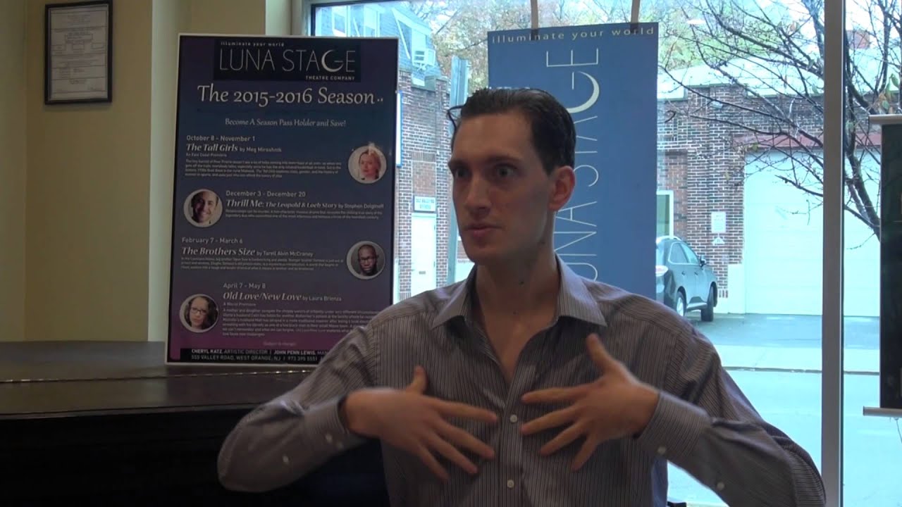 Dean Linnard on Luna Stage's NJ premiere of Thrill Me - YouTube