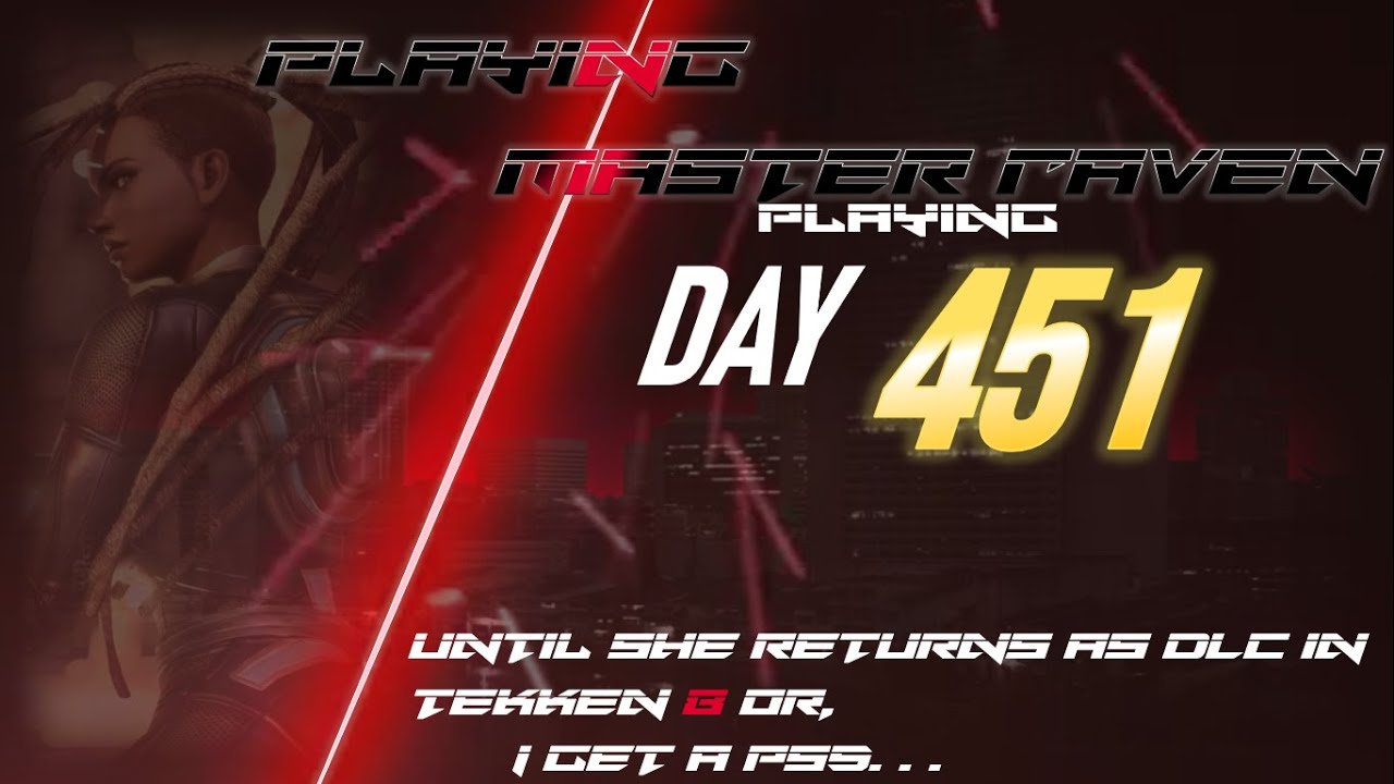 Day 451-Playing Master Raven [Tekken 8 | Ganryu≠Secret Harada Self Insert Character?] - YouTube