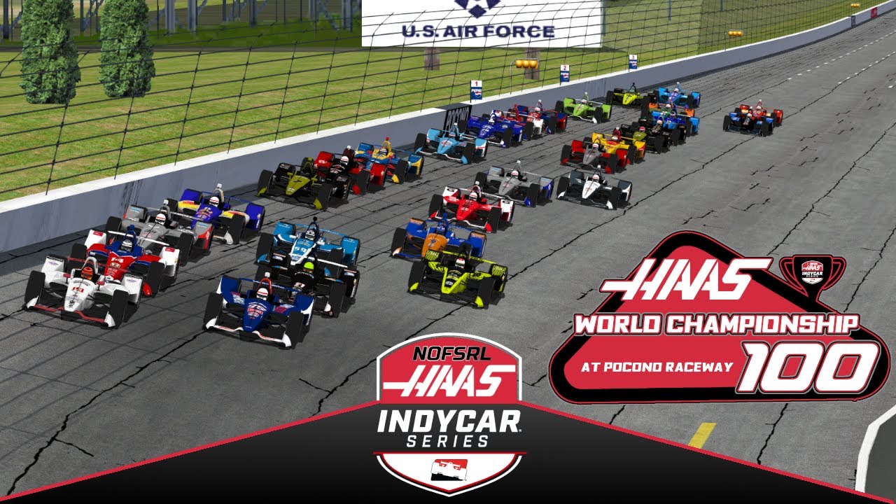2020 NOFSRL Haas IndyCar Race 16/16 | Haas World Championship 100 ...