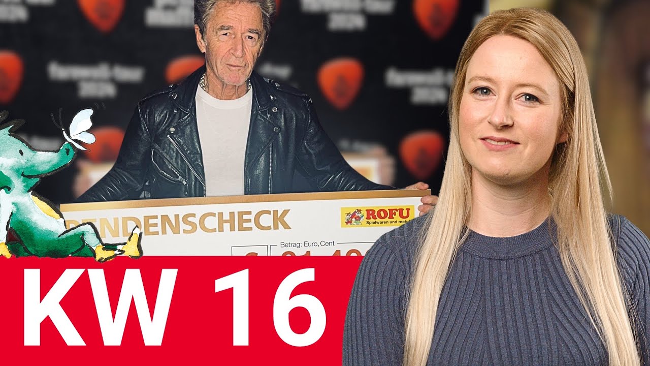 ROFU spendet über 60.000€ an die Peter Maffay Stiftung | KW 16-2024 ...