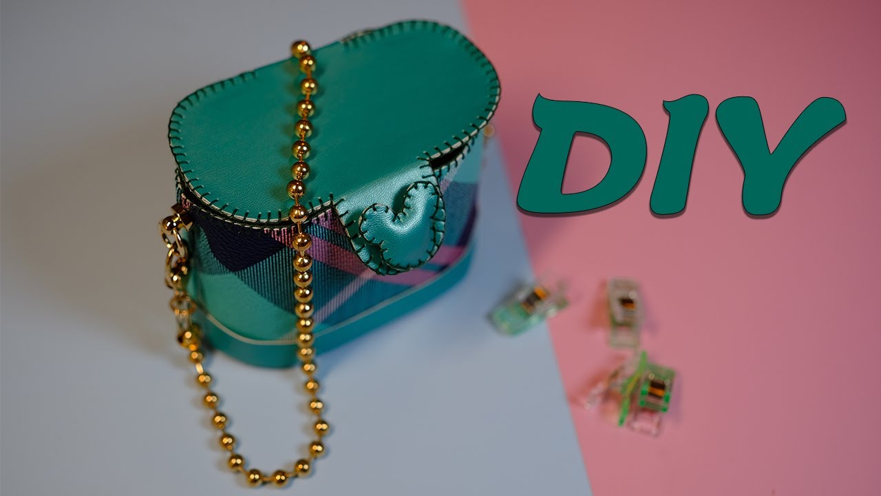 5 minutes DIY/Crafts/ mini bag 5分钟DIY/手工 迷你小包 - YouTube