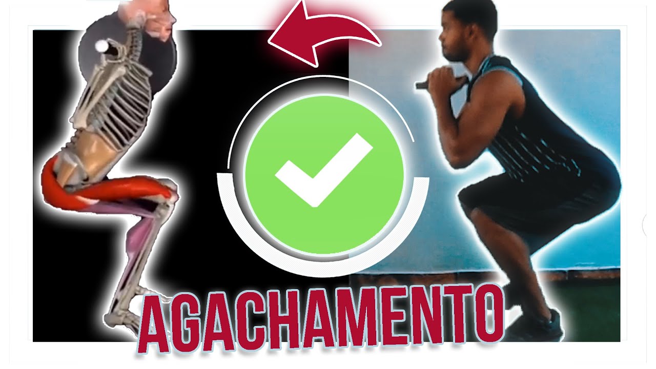 NÃO COMETA ESSE ERRO NO AGACHAMENTO /Execução correta - YouTube