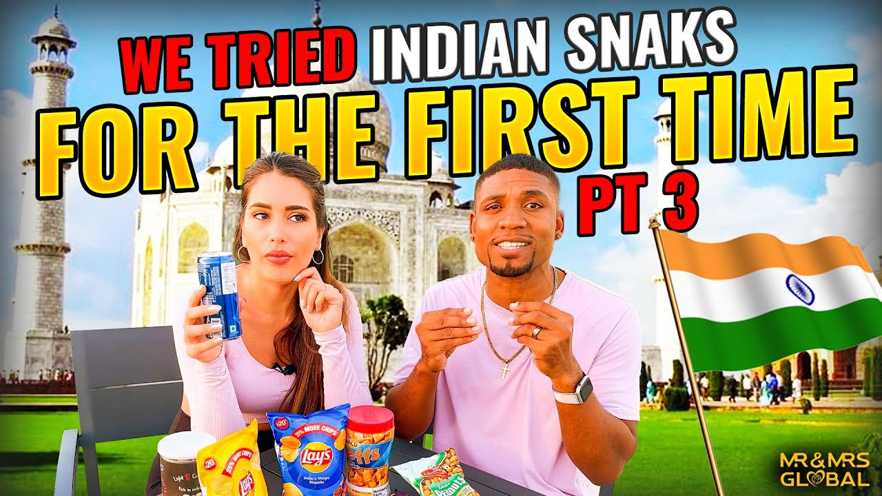 We Tried Indian Snacks For The First Time Pt 3 - YouTube