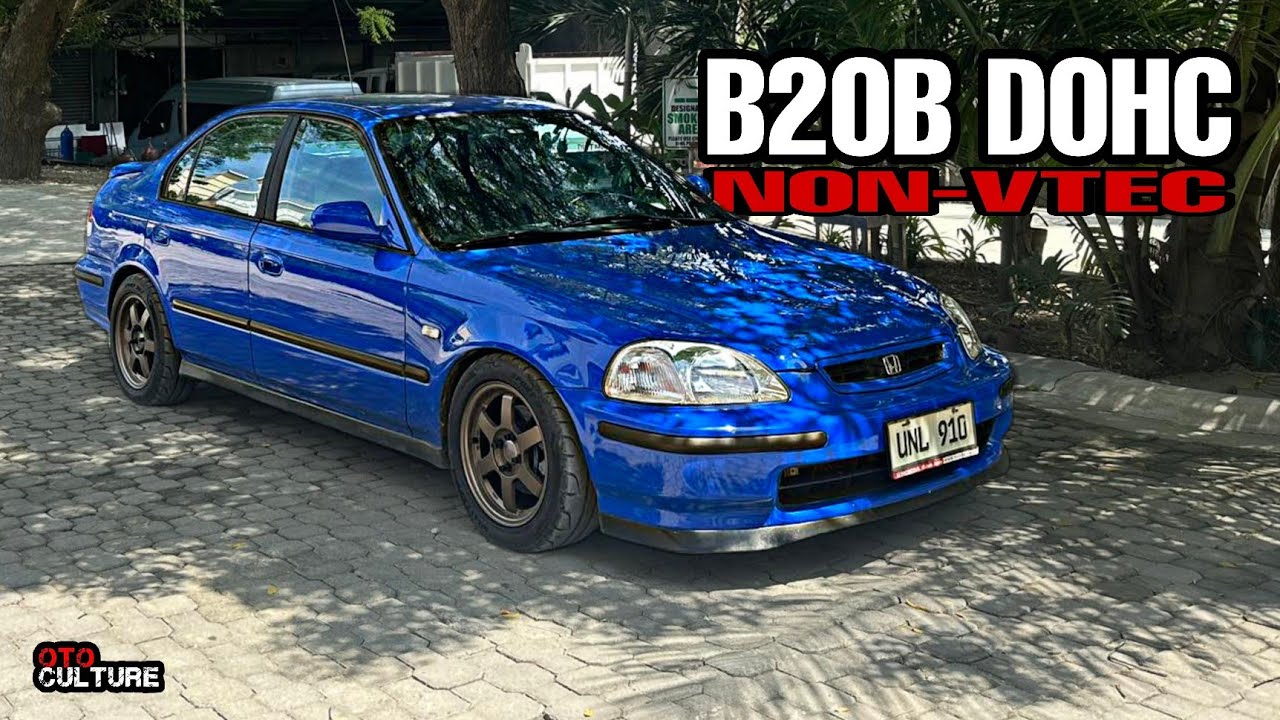 1996 Honda Civic VTI "BIGOTE" B20B Non-VTEC | OtoCulture - YouTube