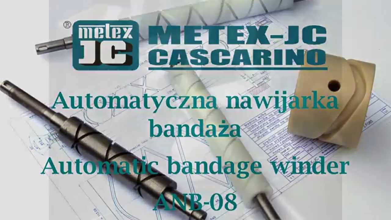 Automatyczna nawijarka bandaża - Automatic bandage winder ANB-08 - YouTube
