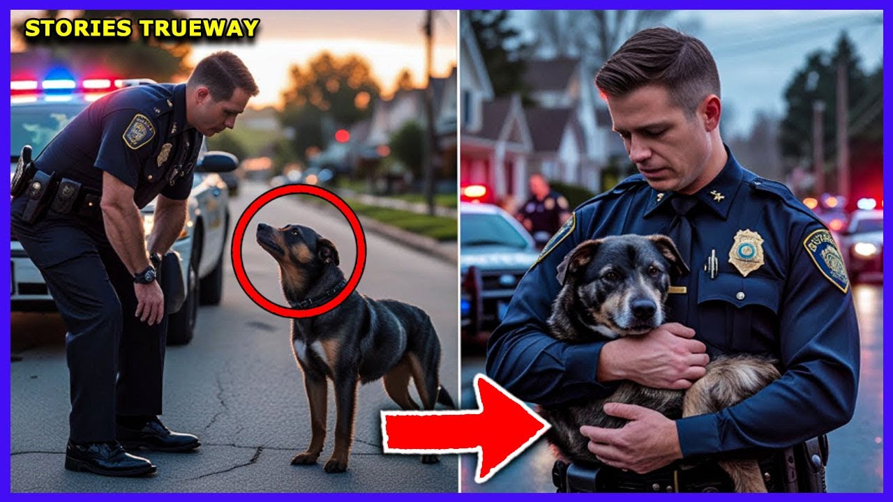 Desperate Dog Begs Police for Help – Moments Later, the Entire ...