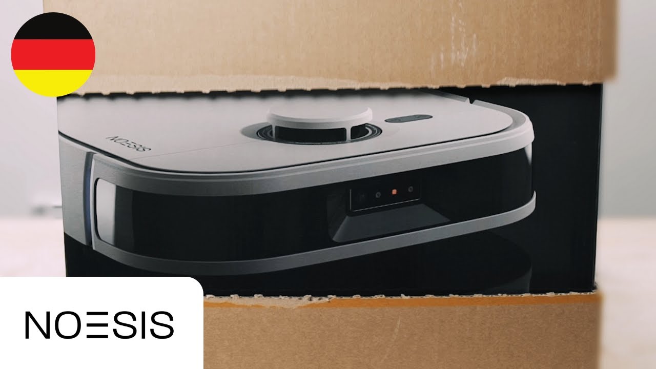 NOESIS Florio F10 Pro - Auspacken des 2-in-1 Saug- und Wischroboters ...