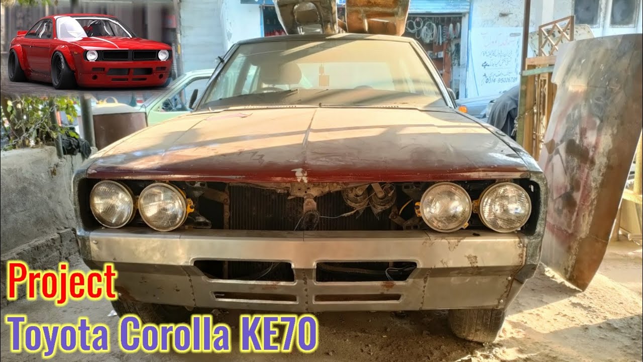 Toyota Corolla KE70 || Sbc Project - YouTube