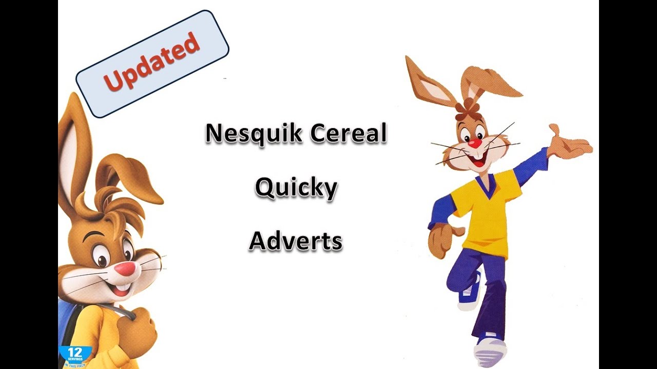 Nesquik Updated Quicky Rabbit Adverts Compilation (1993-2023) - YouTube