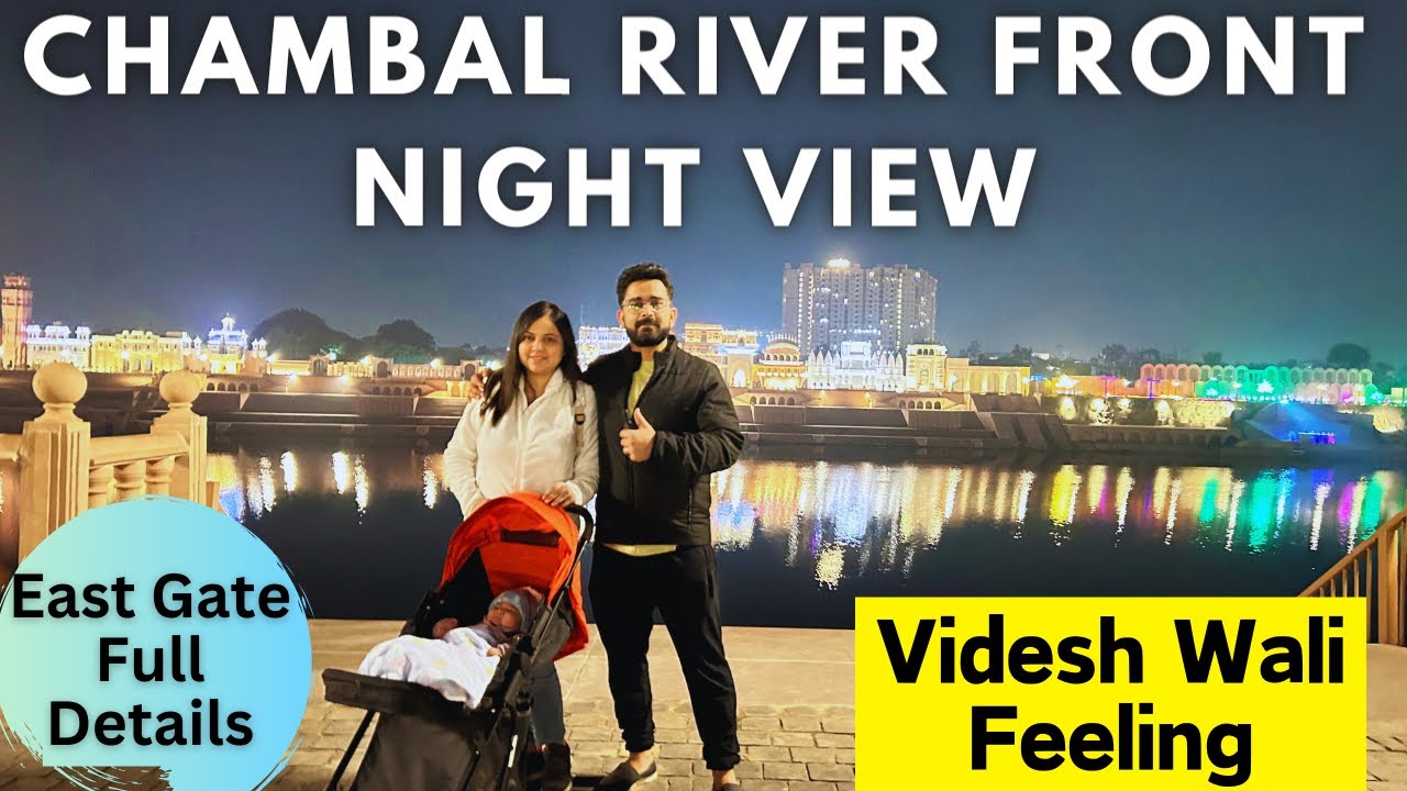 River Front Kota Tourist Experience | Chambal River Front Night View ...
