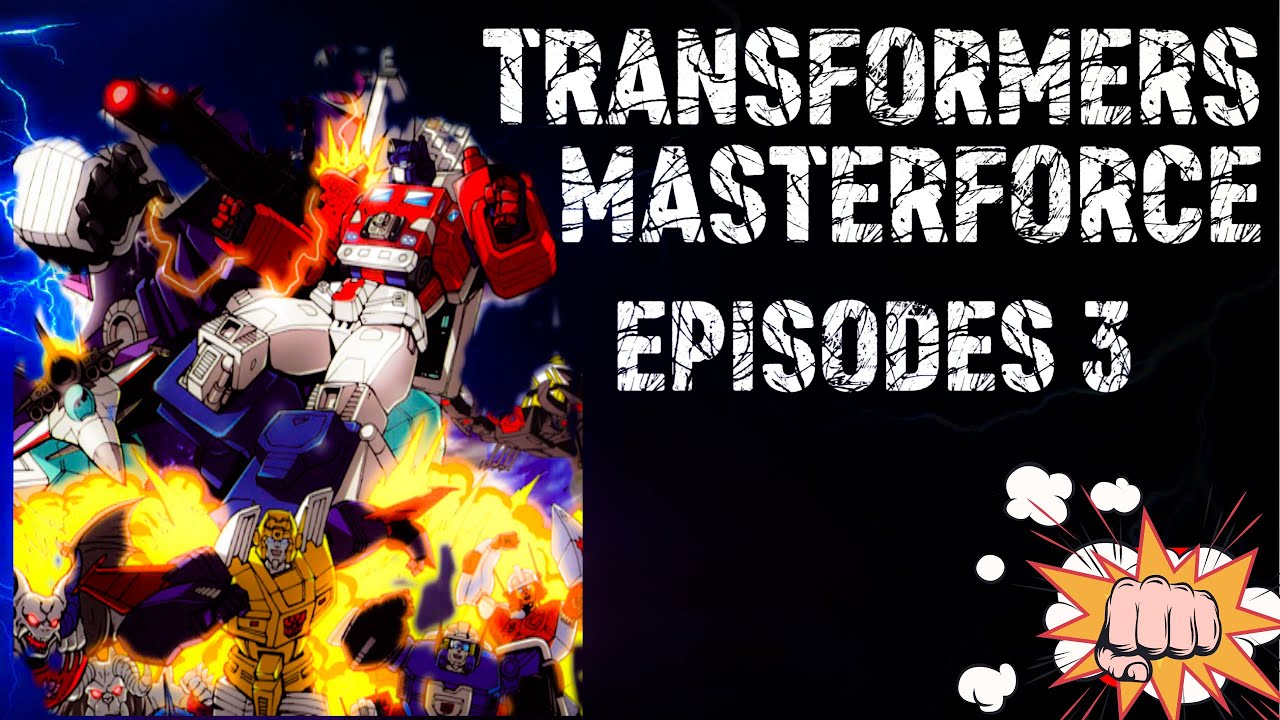 Transformers Masterforce | Episodes 3 | Kidnapping!? The Targeted Jumbo Jet | ENGLISH | - YouTube
