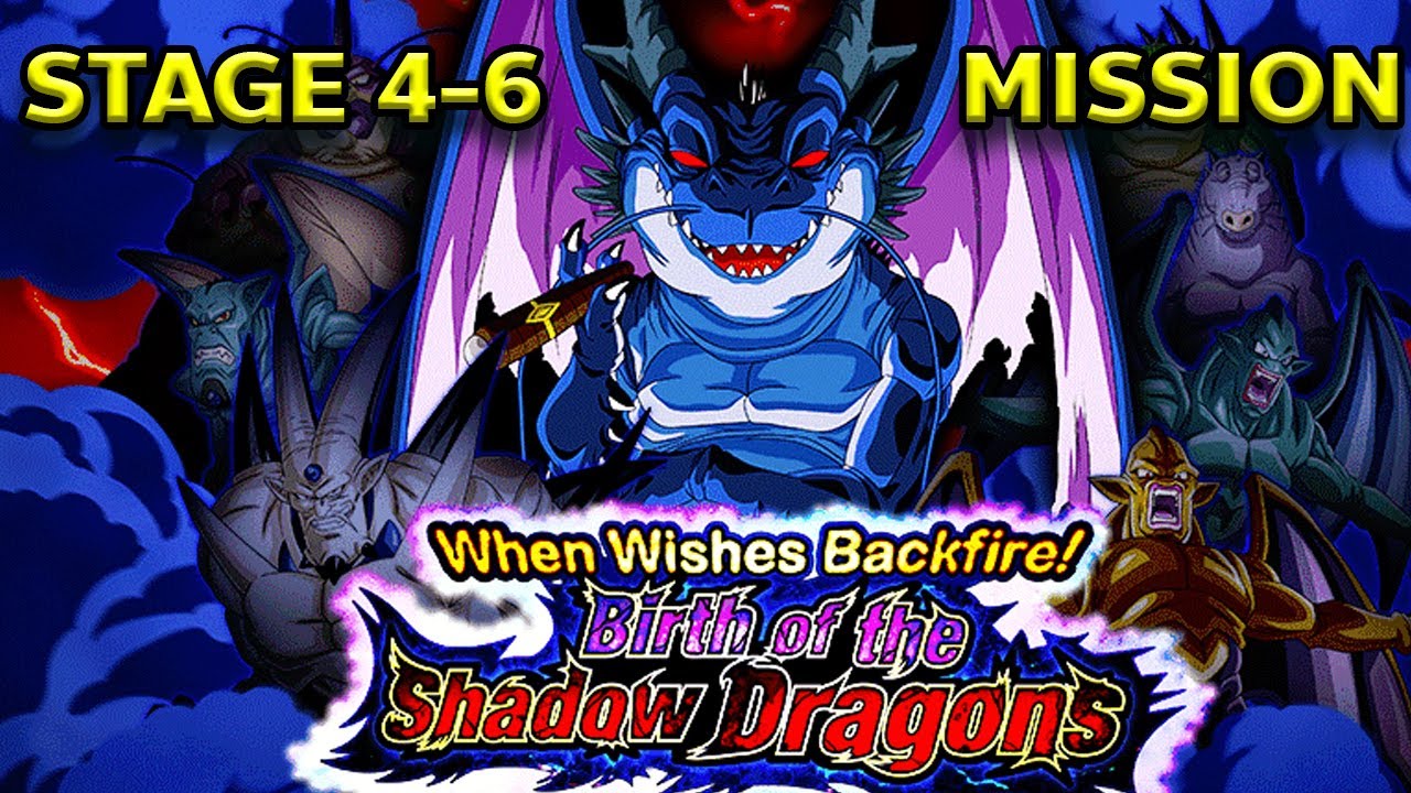 BIRTH OF THE SHADOW DRAGONS STAGES 4-6 ยากกว่าเดิมนิ๊ดนึง !! [DOKKAN ...