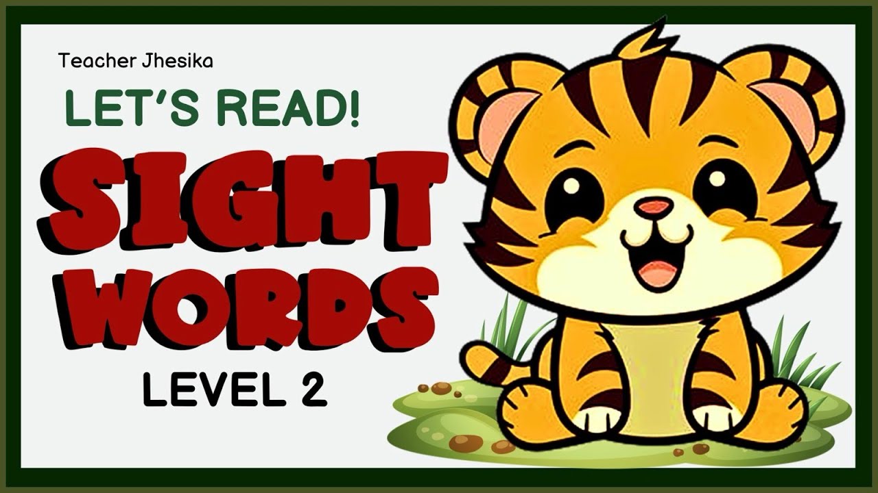 SIGHT WORDS | PRACTICE READING SIGHT WORDS | BASIC ENGLISH WORDS | LET ...