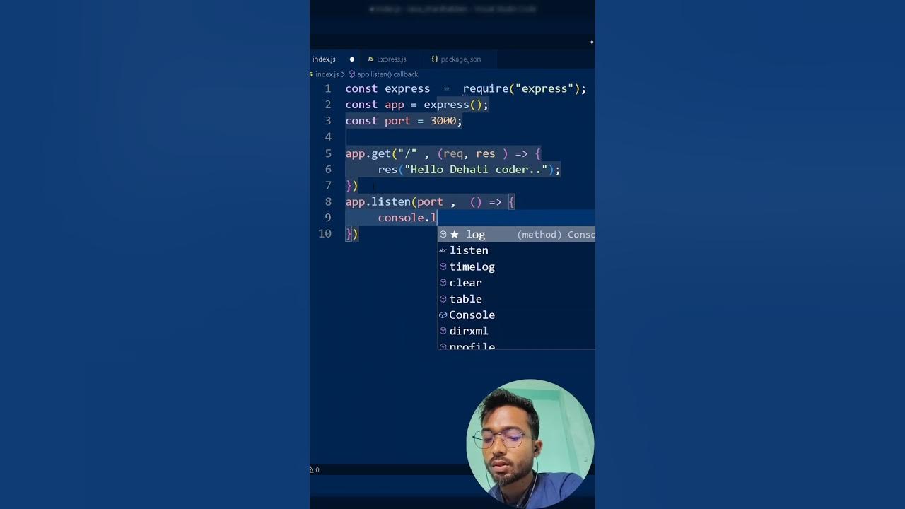 How to Server ejs File In Express js || Ejs File Full Set up #shorts - YouTube