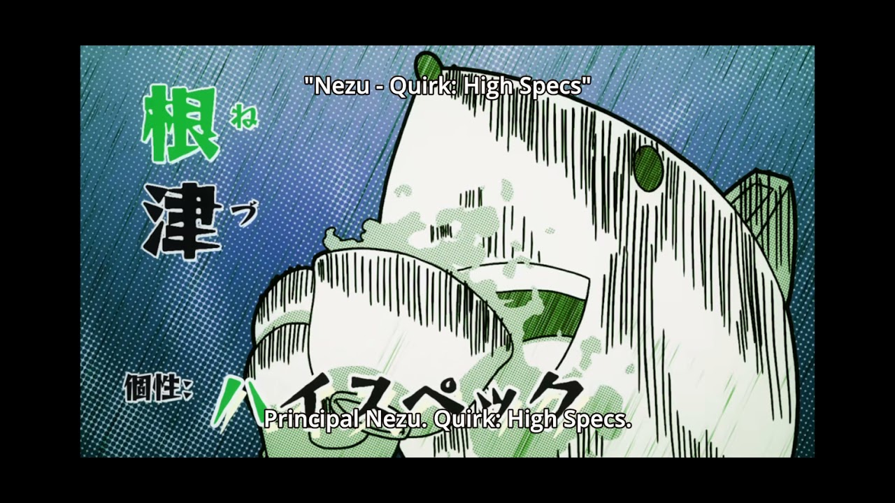 Principal Nezu quirk - YouTube
