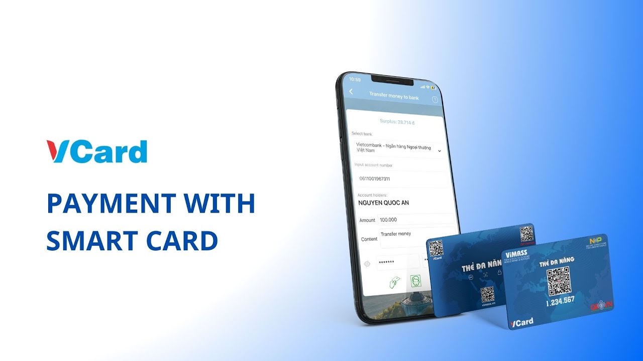 Payment with Smart Card - YouTube