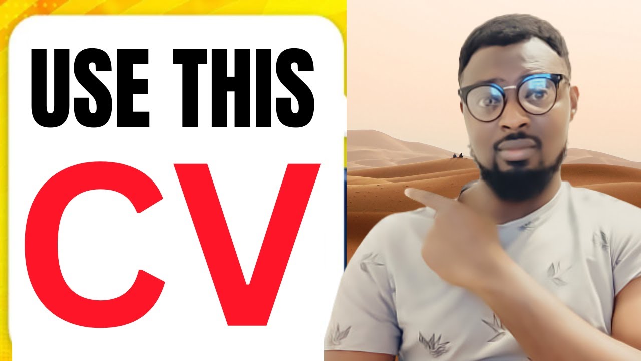 BUILD A WORLD CLASS CV TODAY FOR FREE | NO EXPERIENCE NEEDED ...