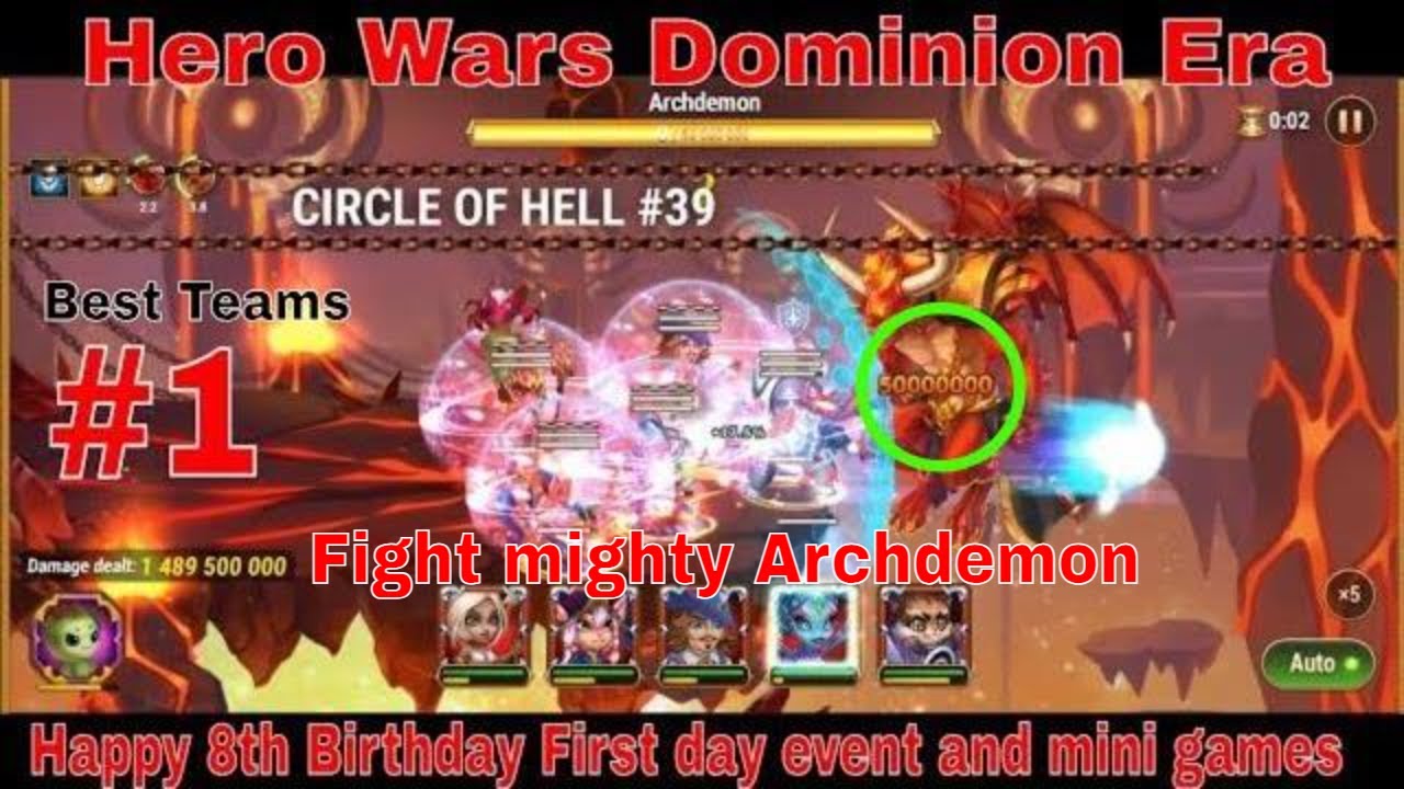 Join The Festivities In Hero Wars Dominion Era: Celebrating The ...