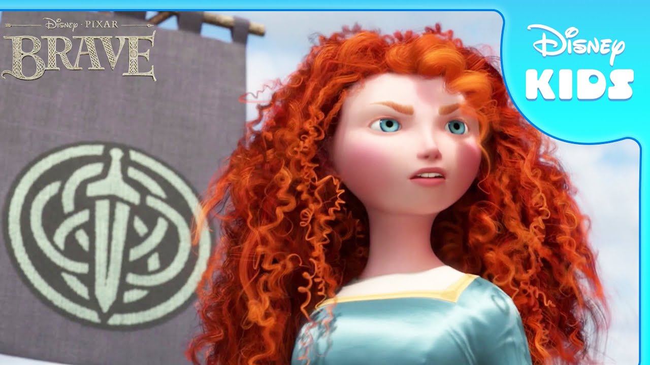 Merida’s Unbelievable Bullseye! 🎯 | Brave | Disney Kids - YouTube