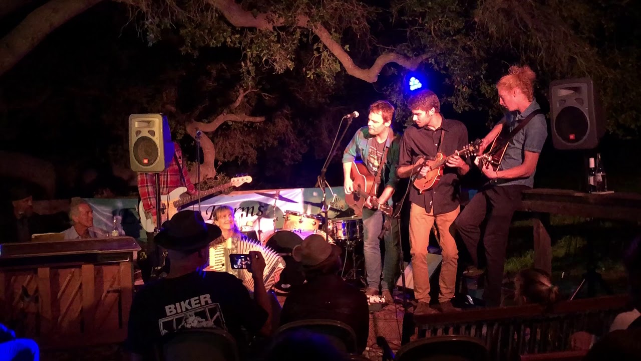 Ojai community concert at Euterpe Farm - Danny Mcgaw, Josh and Jared ...