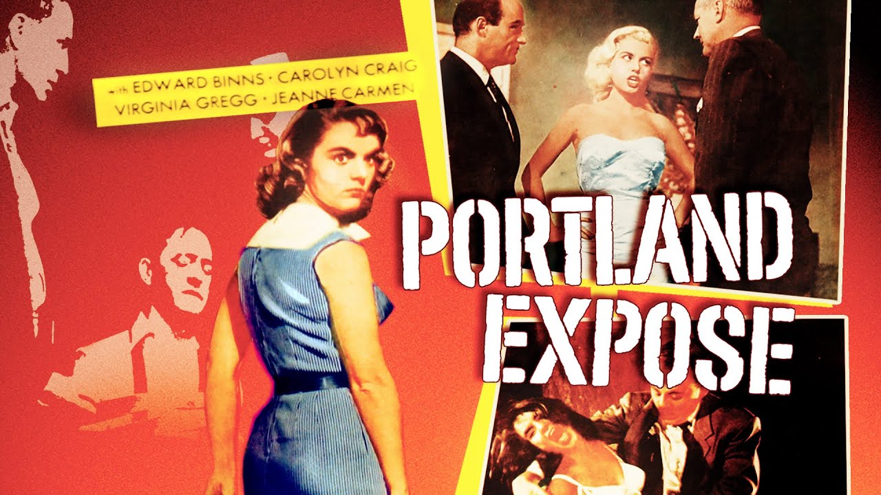 Portland Expose (1957) | Full Film Noir Movie | Ed Binns | Carolyn ...