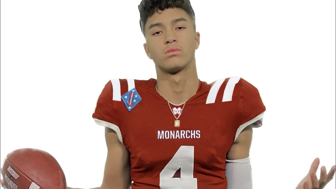 Furian Inferrera Freshman Mater Dei High Varsity Football. #1 QB in the ...