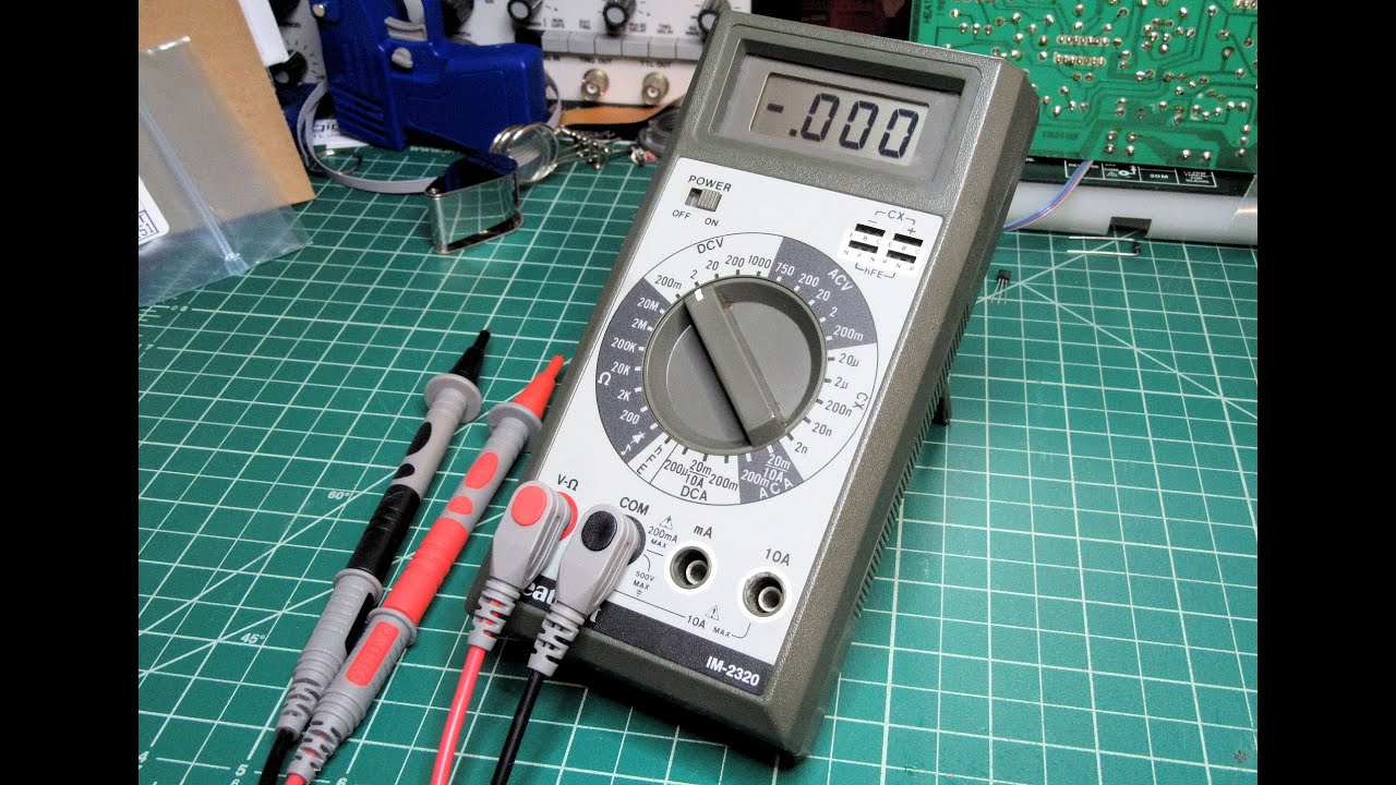 Heathkit IM-2320 Handheld Digital Multimeter (DMM): Overview ...