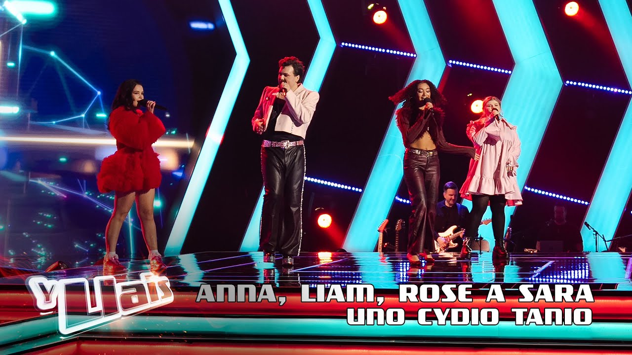 Liam, Anna, Rose a Sara | Uno Cydio Tanio - Sŵnami | Y Llais The Voice ...