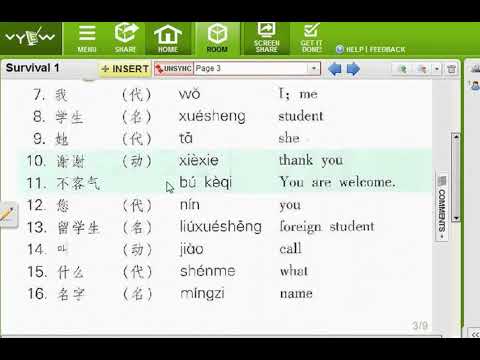 lesson 1 review New Words in Boya Chinese - YouTube